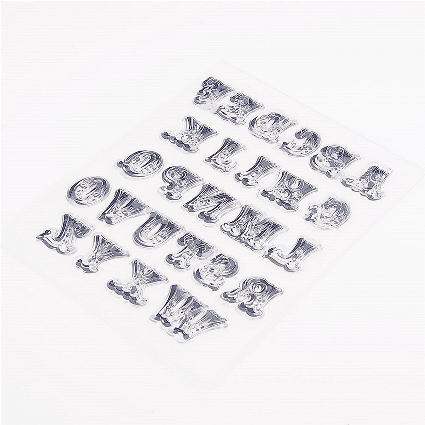 14*18CM Letter H Transparent Clear Stamps / Silico... – Grandado