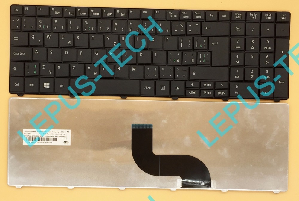 Original CZ SK Keyboard for ACER E1-531 E1-571 E1-... – Vicedeal