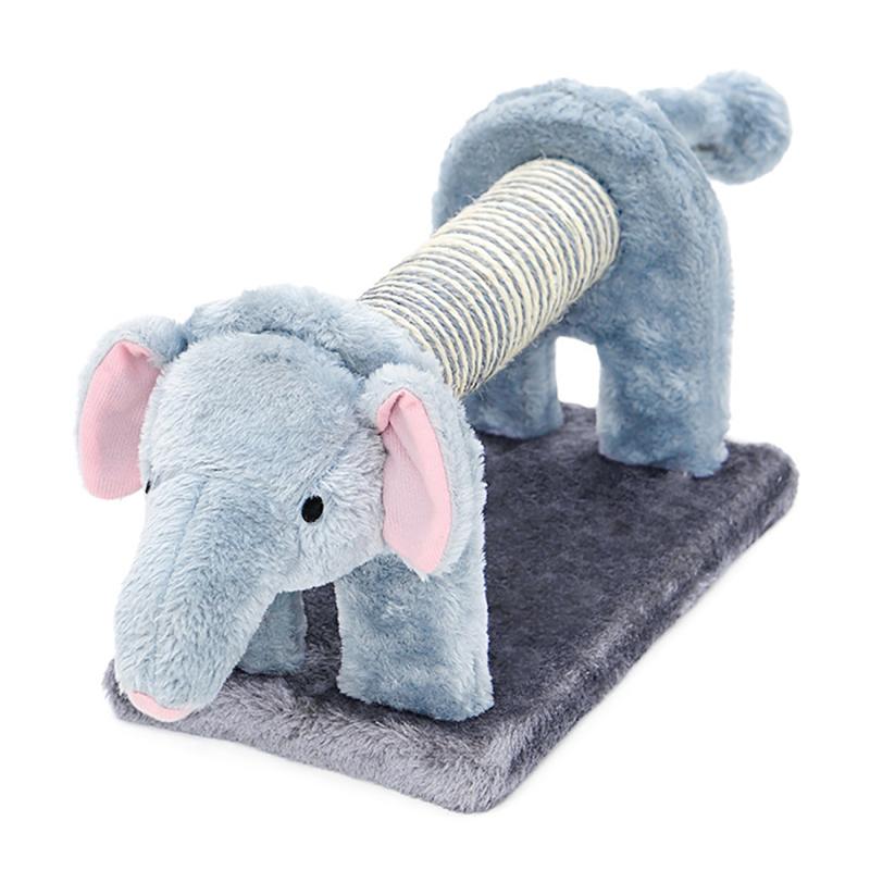 Cat Scratching Elephant ShapedToy Kitten Sisal Rop... – Vicedeal