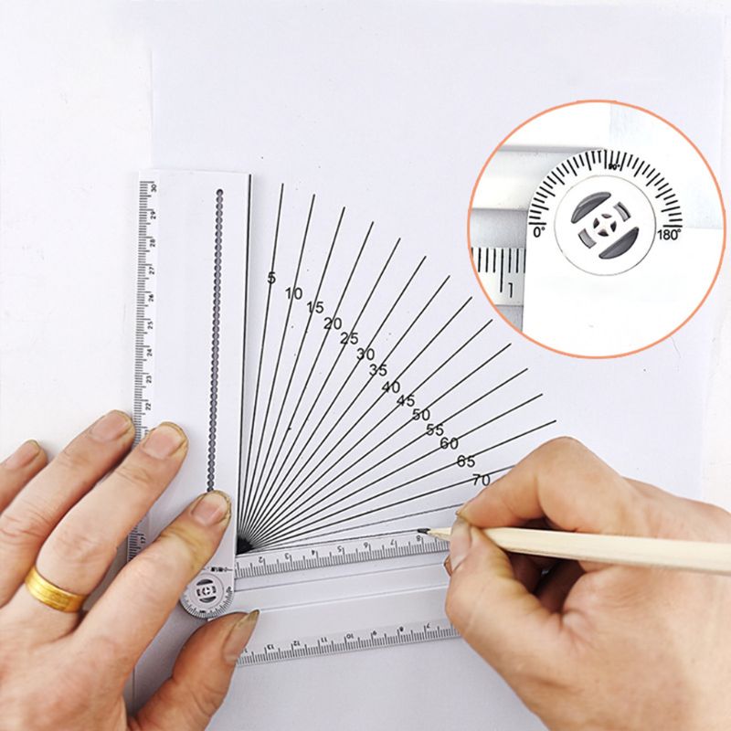 Compass Metal Multifunctional Drawing Circle Tool ... – Vicedeal