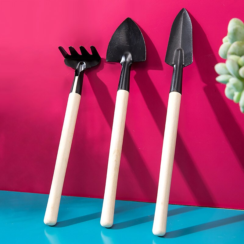 3 Pcs/set Garden Accessories Mini Spade Shovel Har... – Vicedeal