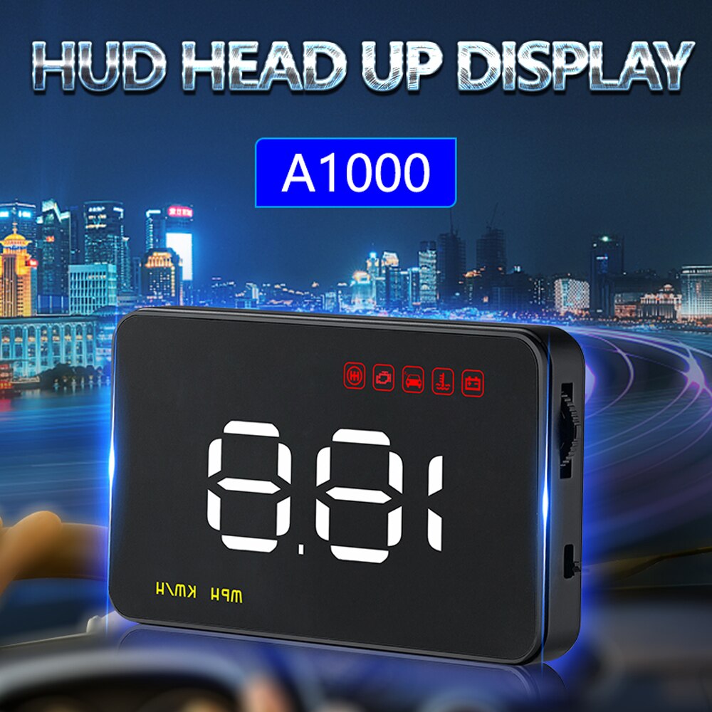 HUD Head-Up Display Car-styling Hud A1000 Than A10... – Grandado