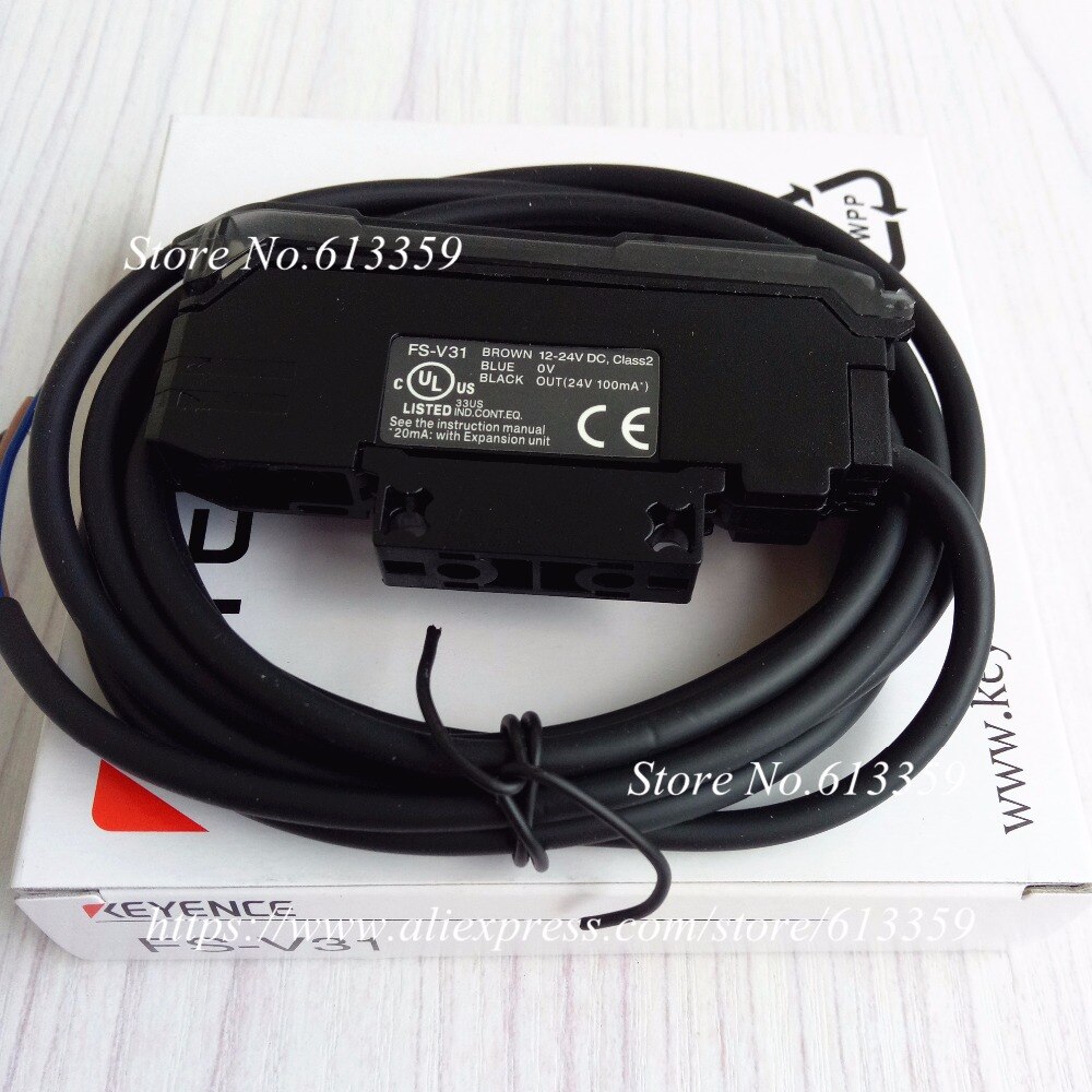 FS-V31 KEYENCE Optical Fiber Amplifier Sensors – Vicedeal