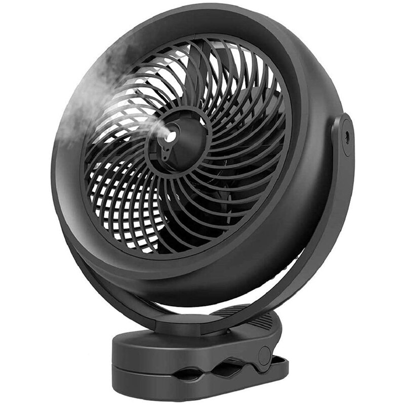 Battery Operated Fan,Cooling Misting Fan Clip-on F... – Grandado