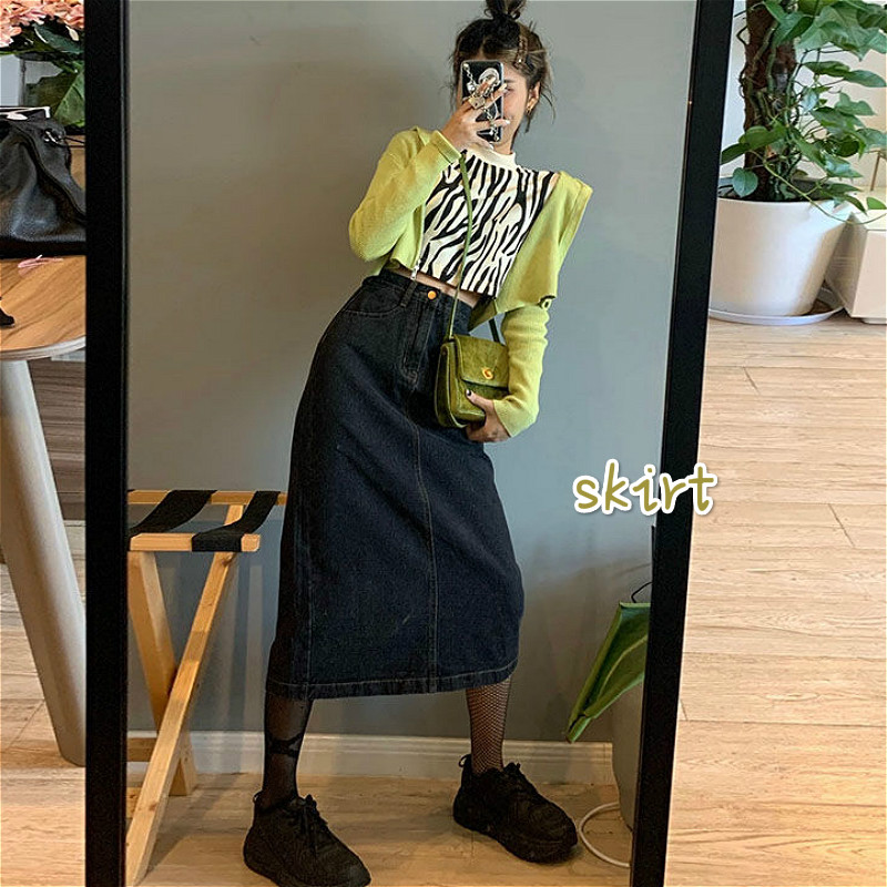 Faldas vaqueras que combinan con todo para mujer, ... – Vicedeal