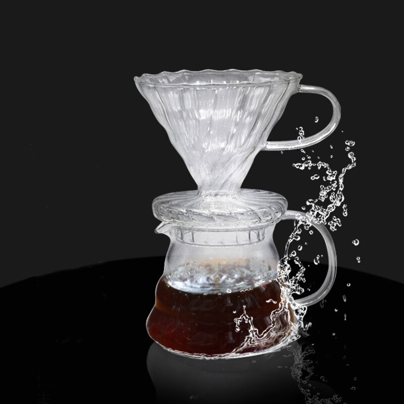 500 / 300ML glass dripper and coffee maker set for... – Grandado