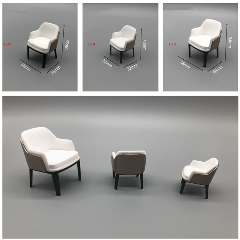 1:25 1:20 Scale DIY Model Miniature Dollhouse Mode... – Grandado