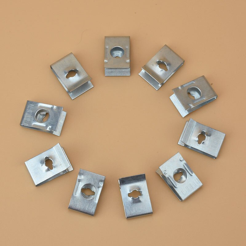 50Pcs Car Universal Speed Fasteners U Nuts Self Ta... – Grandado