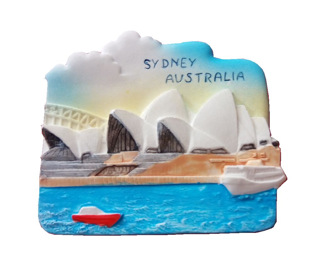 Sydney Opera House Aromatherapy Cold Porcelain Han... – Grandado
