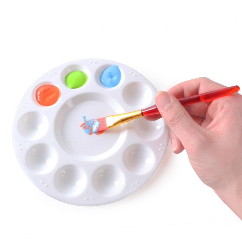 10 Holes 11 Cells Plastic Pallets 12pcs School Art... – Vicedeal