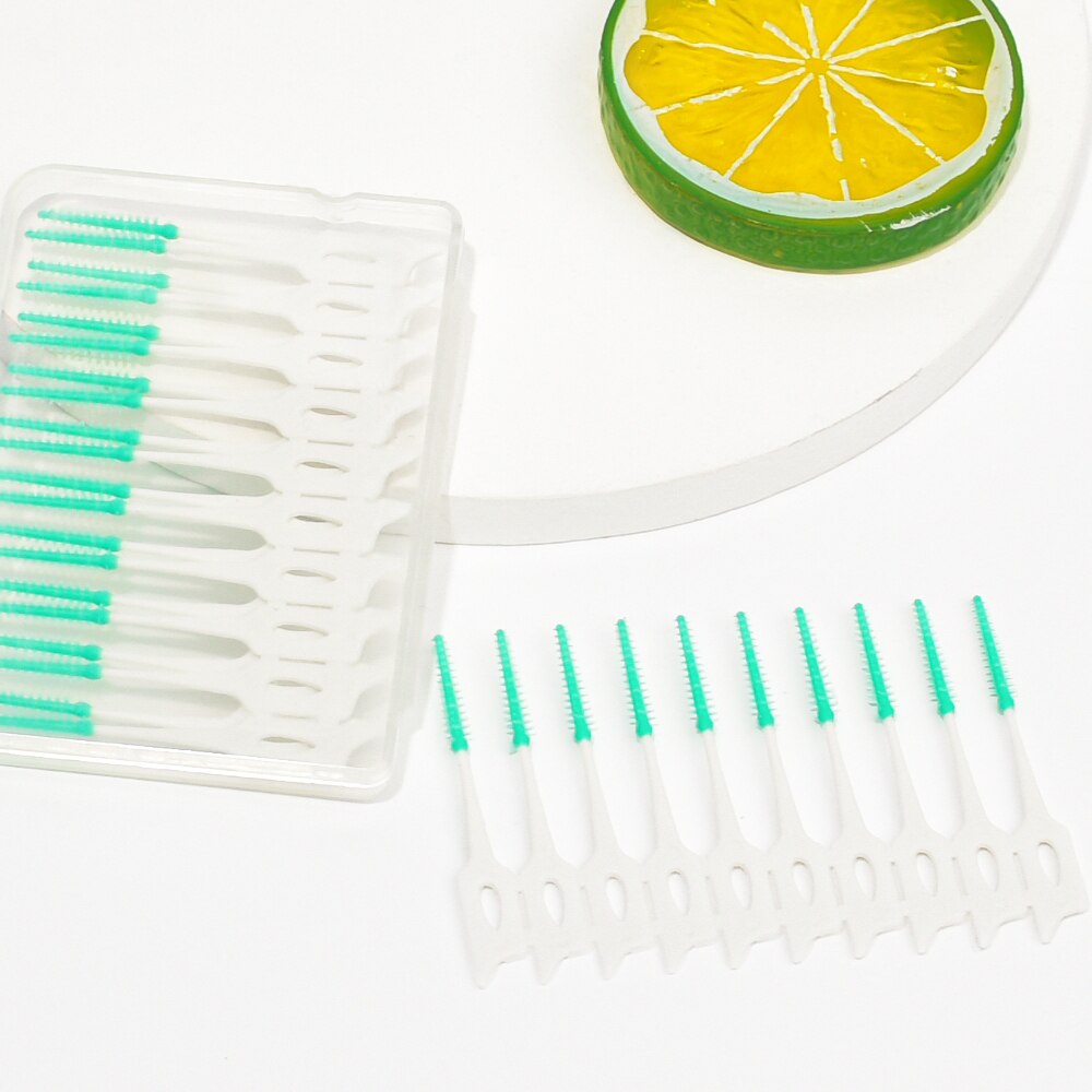 Y-kelin 20/40 Pcs Adults Interdental Brushes Clean... – Grandado