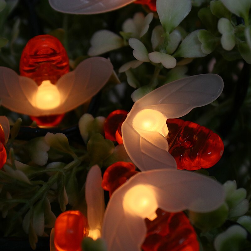 Leuke Honey Bee String Lights Bee Outdoor Tuin Pat... – Grandado