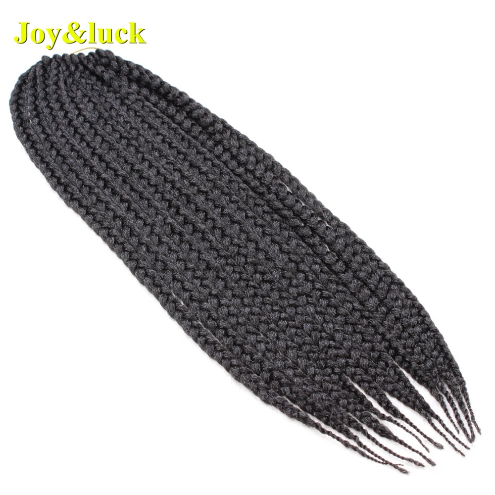 Joy&luck 12inch Box Braids Black Color Synthetic B... – Vicedeal