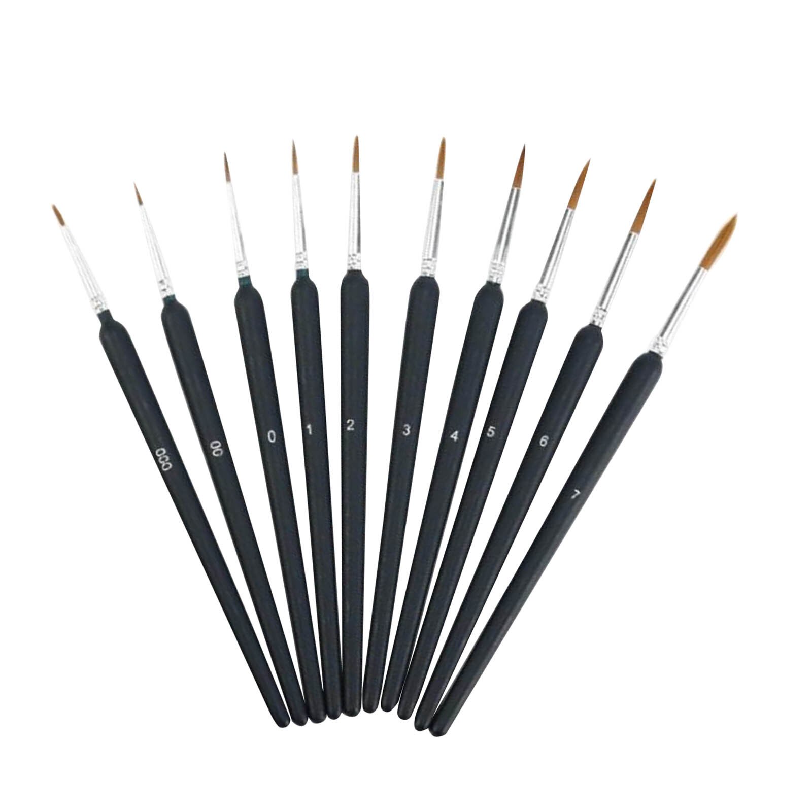 10pcs Acrylic Brushes For Gouache And Acrylic Wate... – Grandado