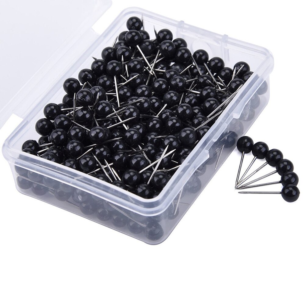 100Pcs Push Pins Round Ball Head Map Tacks with St... – Grandado