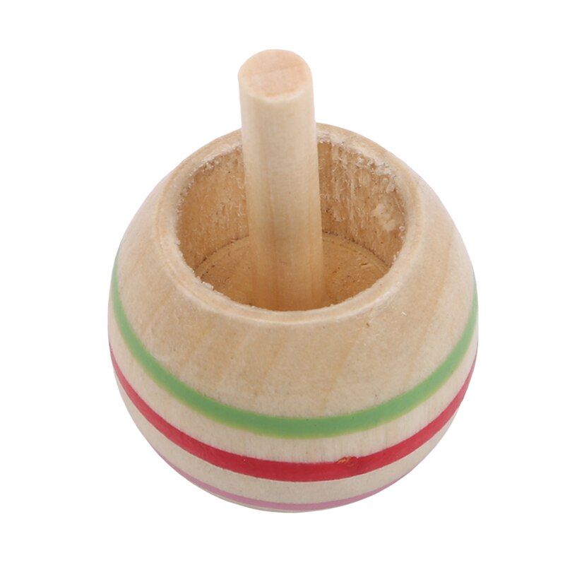 Novelty Children's Wood Gyro Toy Kids Rotating Toy... – Grandado