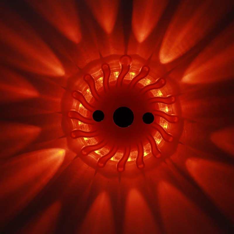 Rechargeable LED Safety Warning Traffic Light Wate... – Vicedeal