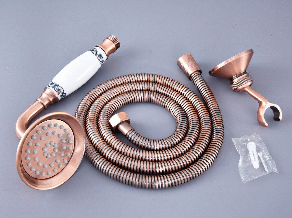 Antieke Rode Koper Messing Hand Held Douchekop Muu... – Grandado