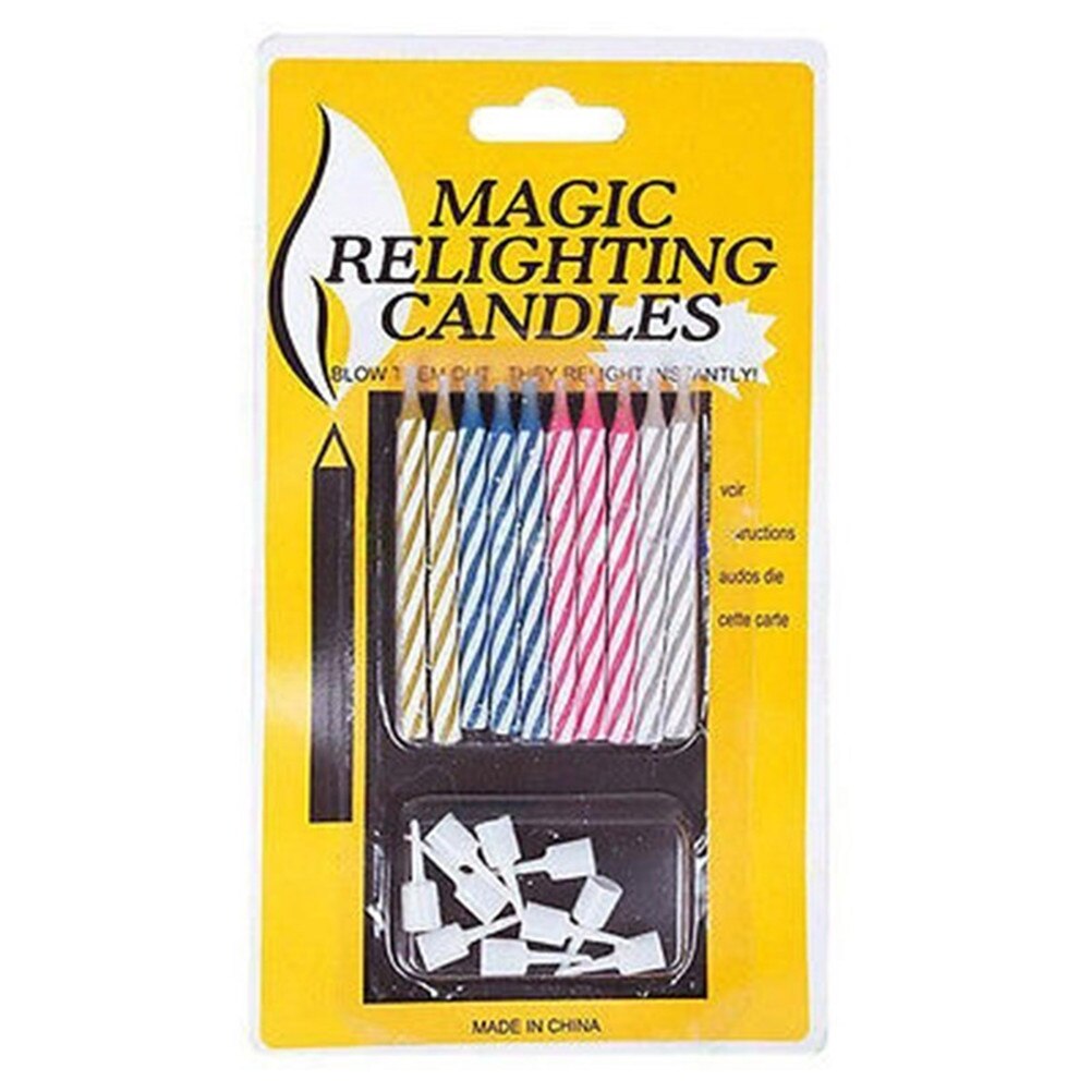 10PCS Magic Props Candles Birthday Party Invincibl... – Grandado
