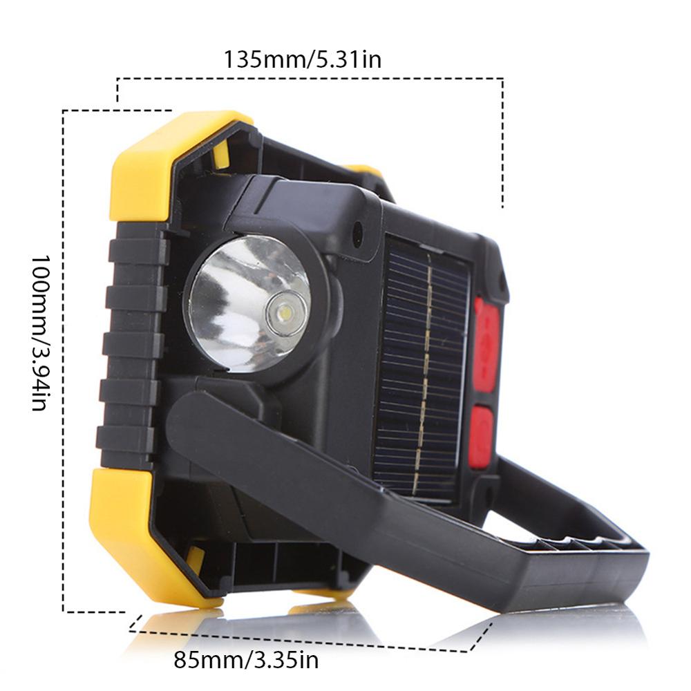 LED Lampe Led Portable Spotlight Solar Work Lamp W... – Grandado
