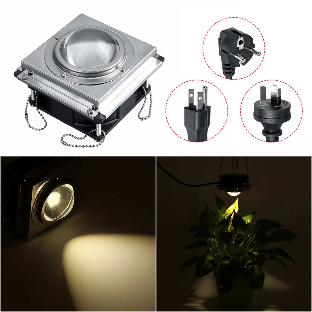 300W Cob Led Grow Light Indoor Phyto Lamp Volledig... – Grandado