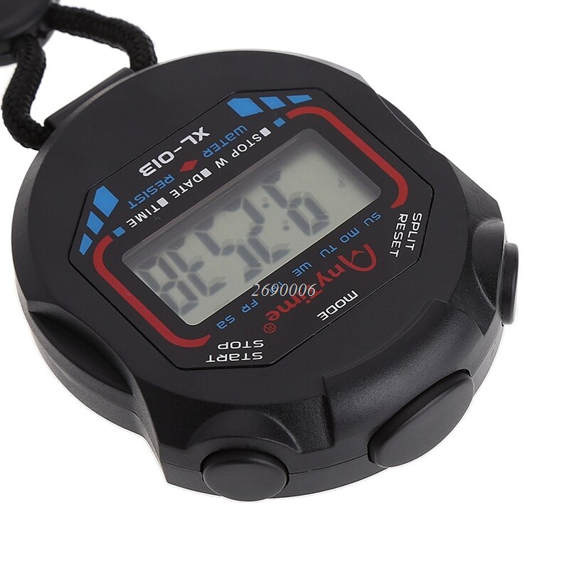 Classic Digital Handheld LCD Chronograph Sports St... – Grandado