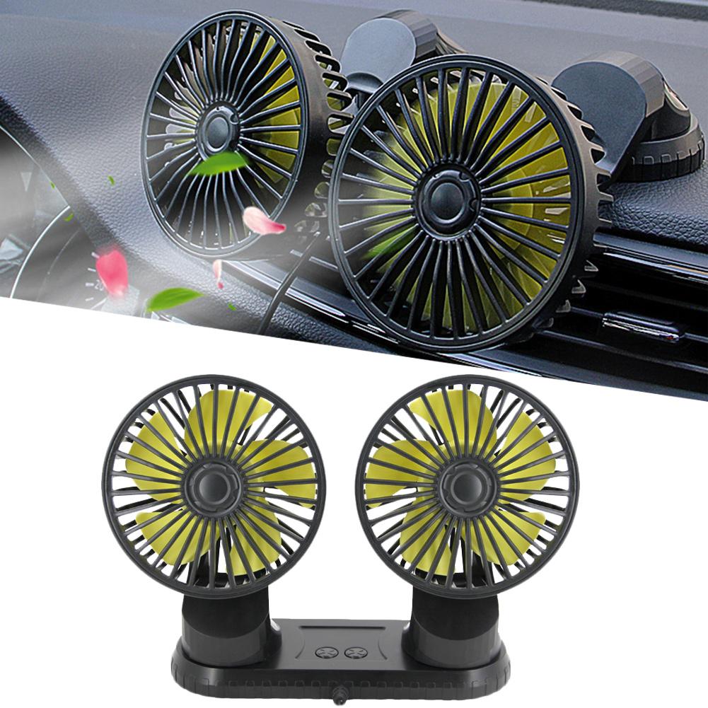 12V 24V Car Electric Fan 3 Speed Control Cooler Au... – Grandado