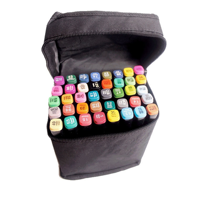 Markers 30/40/60/80 Colors Sketch Art Marker Pen D... – Grandado