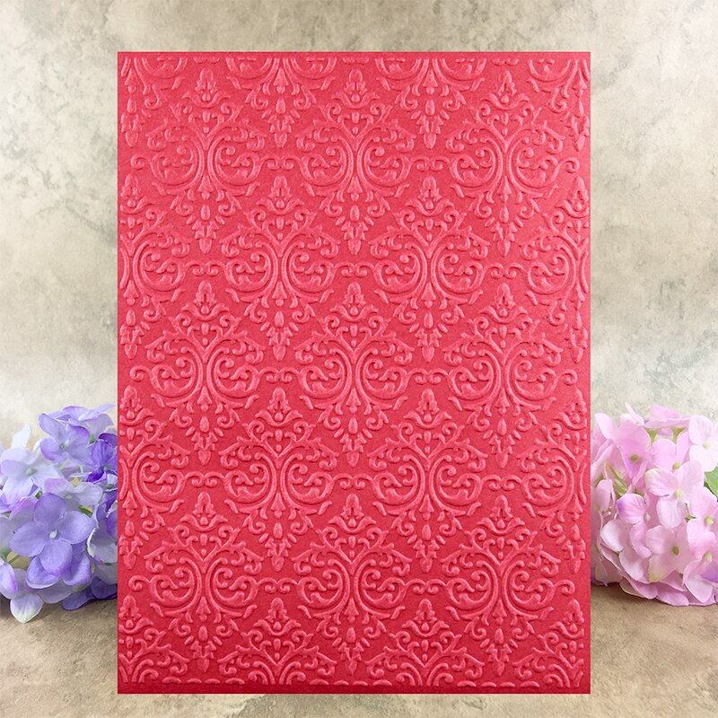 Classic flowers Plastic Embossing Folders for DIY ... – Grandado