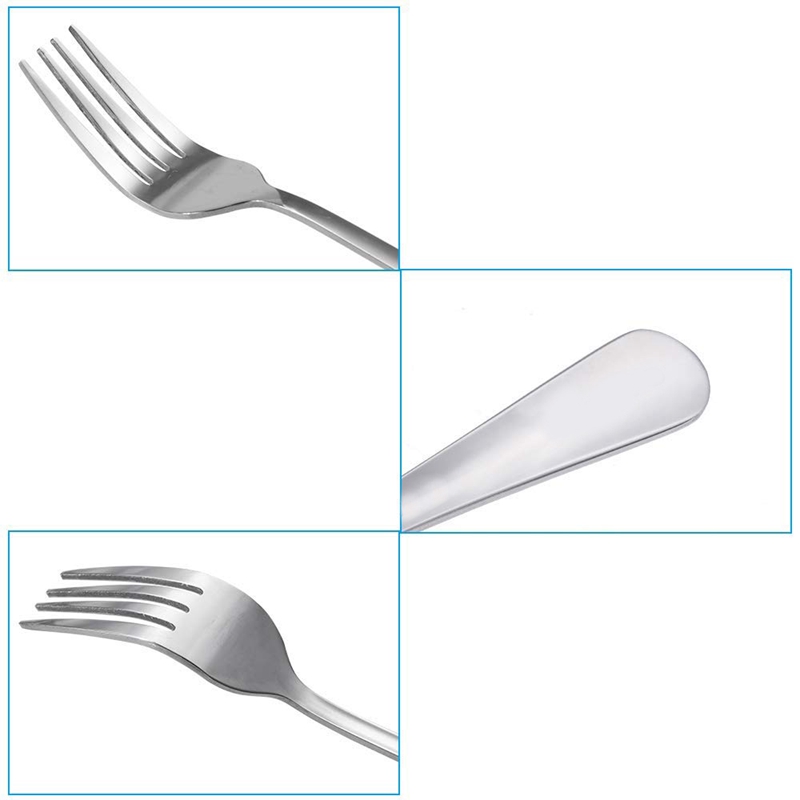 10 PCS Fork Table Stainless Steel Steak Fork Forks... – Grandado