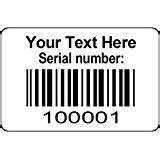 5x3cm Custom Color Coded Consecutive Barcode Numbe... – Vicedeal