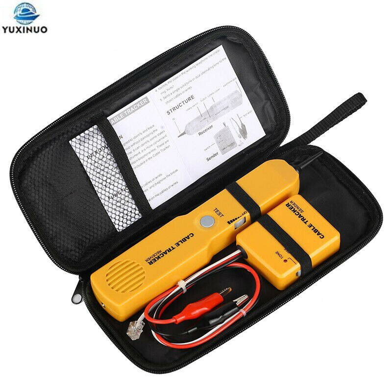 RJ11 Network Telephone Wire Cable Tester Toner Tra... – Grandado