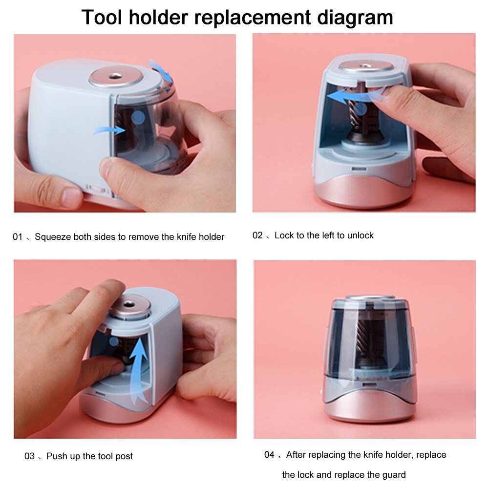 Electric Pencil Sharpener Durable Home Office Heav... – Grandado