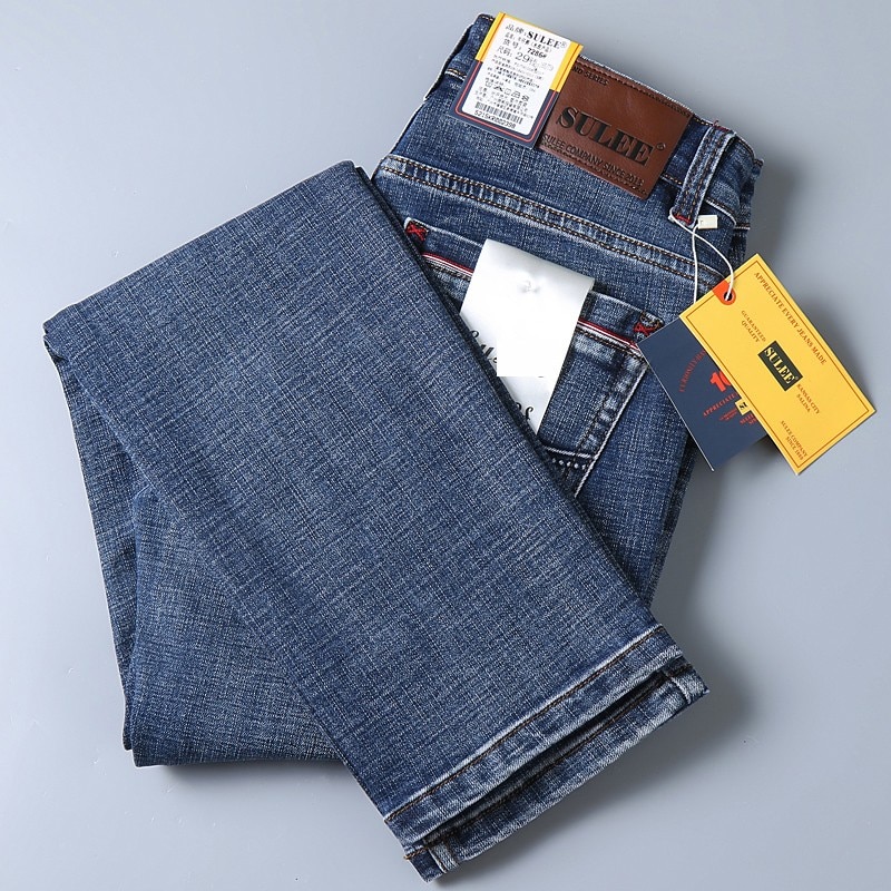 En Najaar Jeans Regular Straight Slim Stretch Deni... – Vicedeal