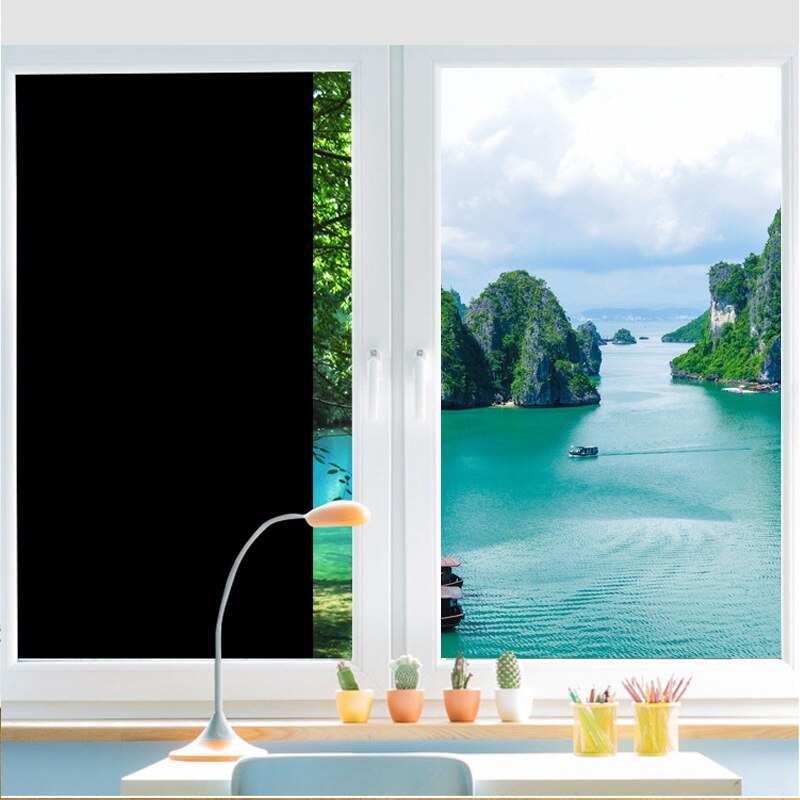 Blackout Film Light Blocking Privacy Black Window ... – Vicedeal