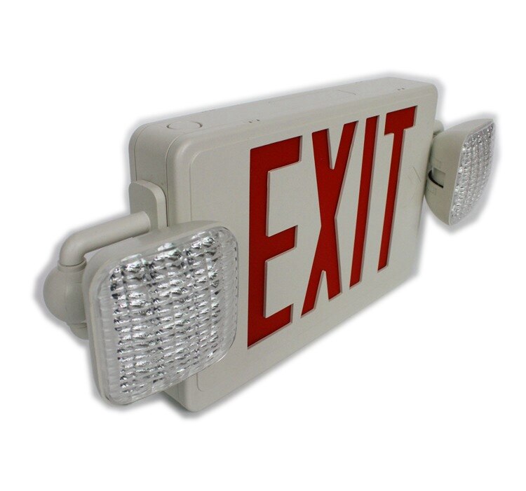 2W Two Heads Emergency Light Safety Lamp Home Shop... – Grandado