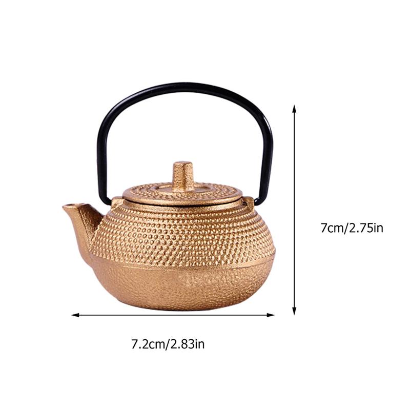 1Pc Teapot Small Desktop Cast Iron Tabletop Tea Ke... – Vicedeal