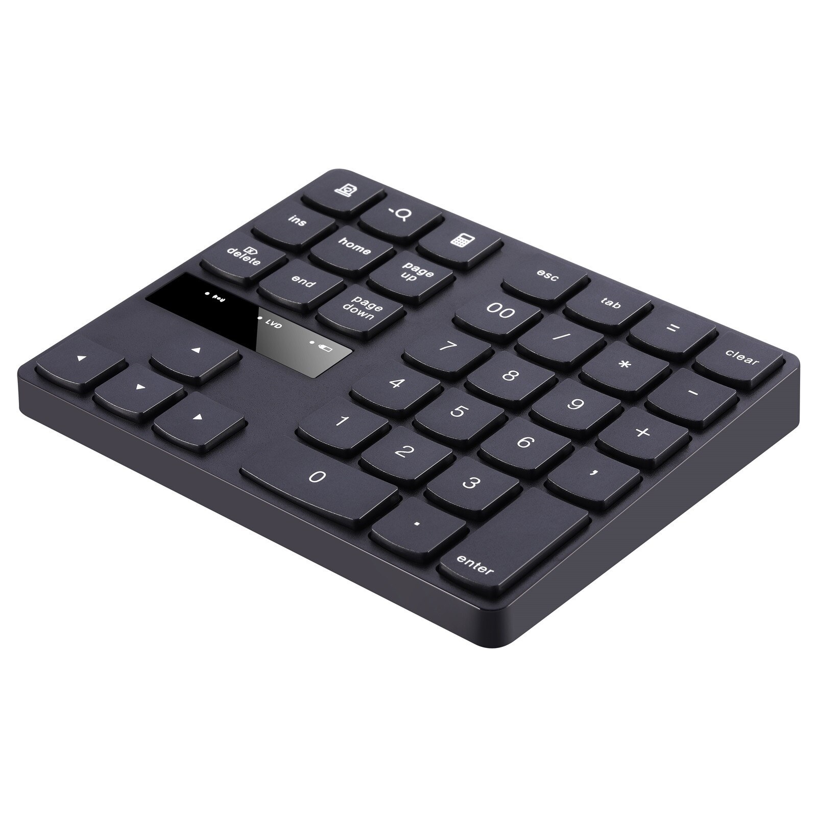 Wireless Numeric Keyboard Portable Keypad 35 Keys ... – Vicedeal