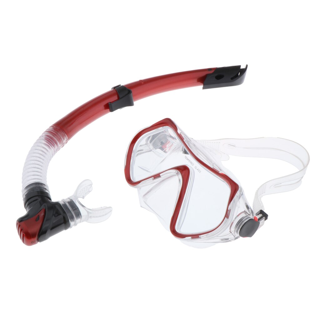 Adult Diving Snorkel Set Adjustable Underwater Bre... – Grandado