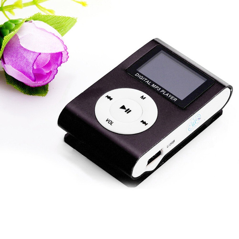 Mini reproductor MP3 con Clip USB, pantalla LCD, c... – Grandado