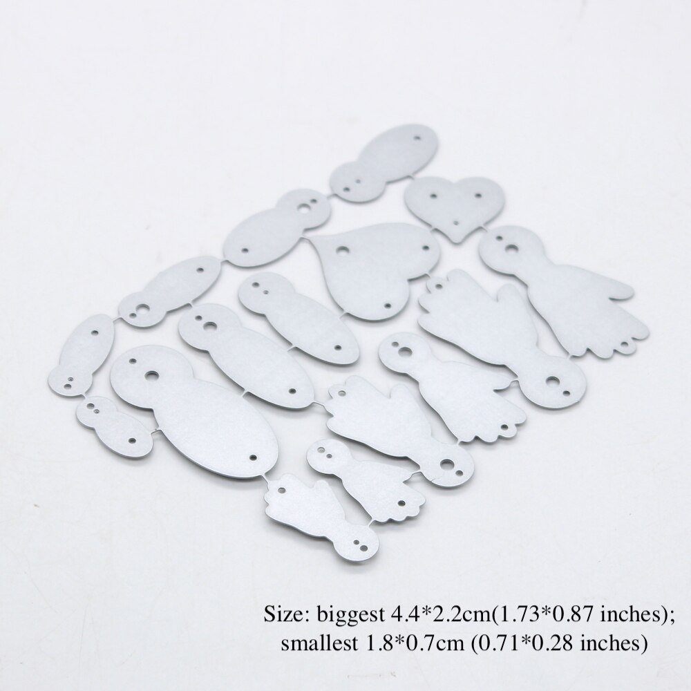 Kscraft swing tabs blandede medier metal skæreform... – Grandado