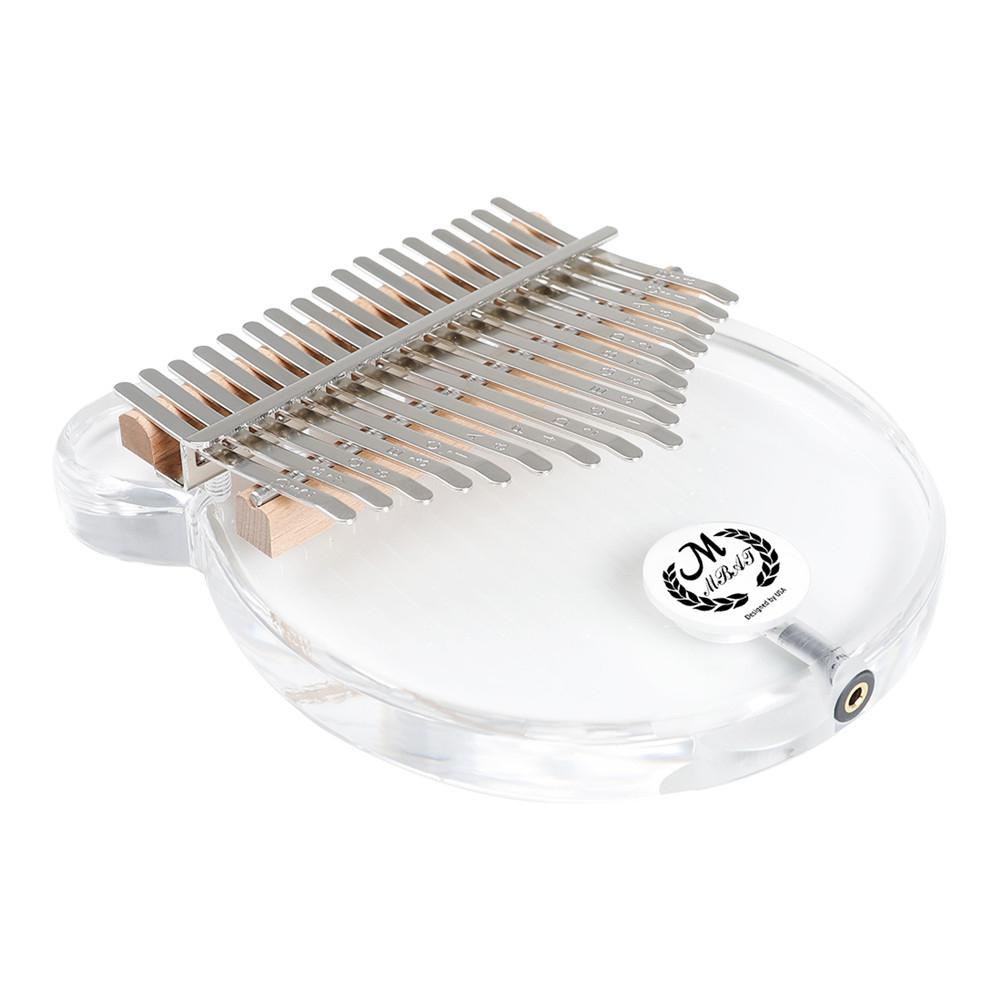 Acrylic Kalimba 17 Key Transparent Thumb Piano wit... – Vicedeal