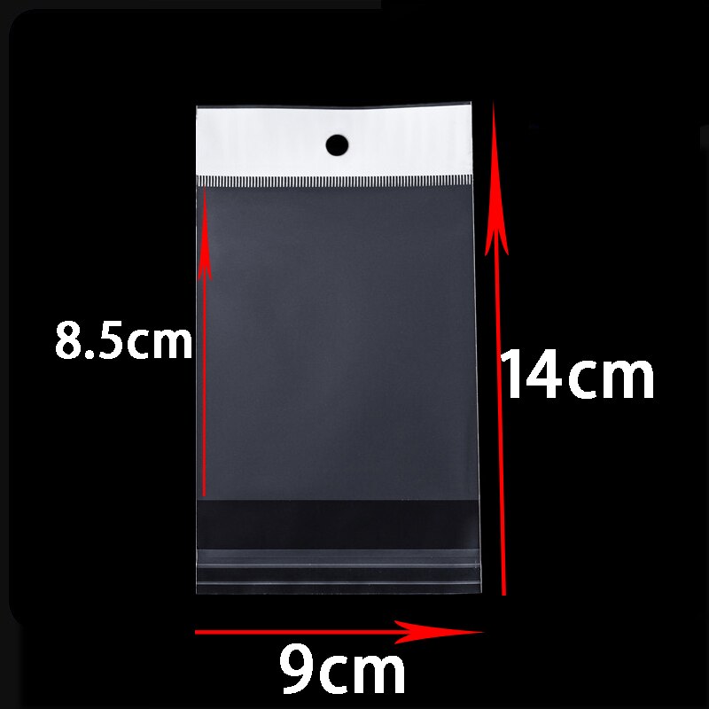 100pcs Transparent Hanging Self Adhesive Opp Bag P... – Grandado