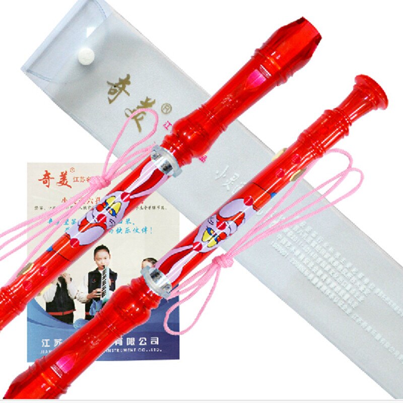 Plastic Flute Recorder Soprano 6 holes Germanic C ... – Grandado