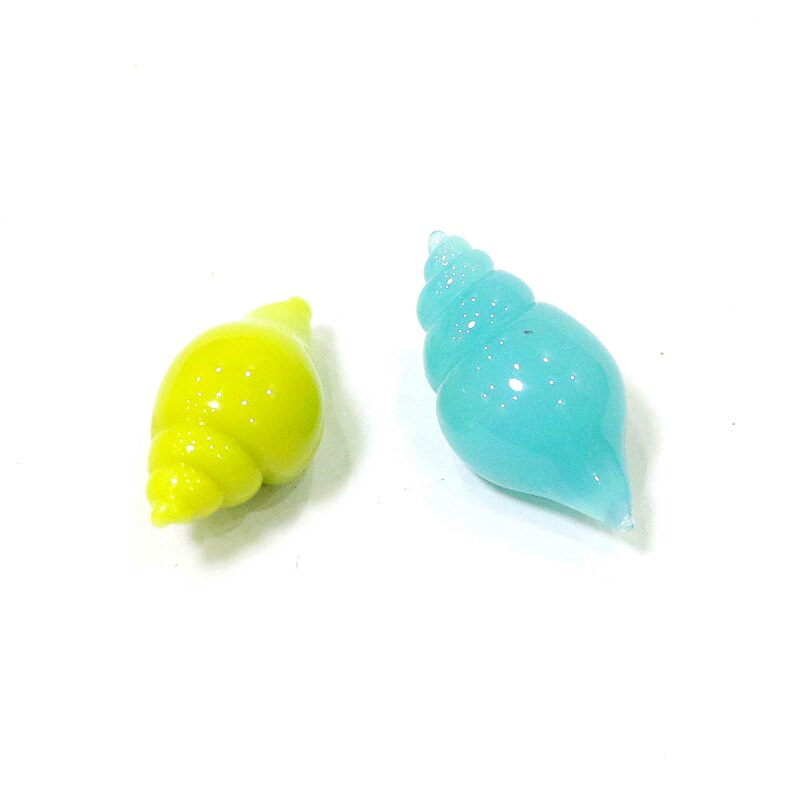 Cute Handmade Glass Shell Conch Mini Figurines Orn... – Vicedeal