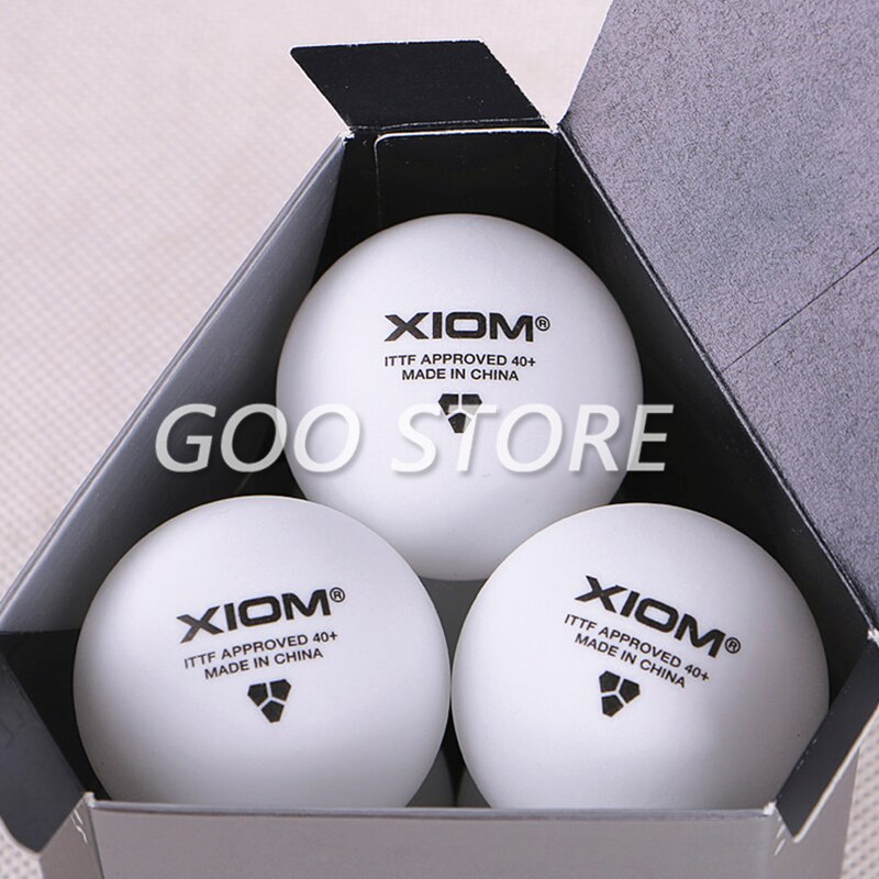 XIOM Original Table tennis balls 3 star 40+ Seamle... – Vicedeal