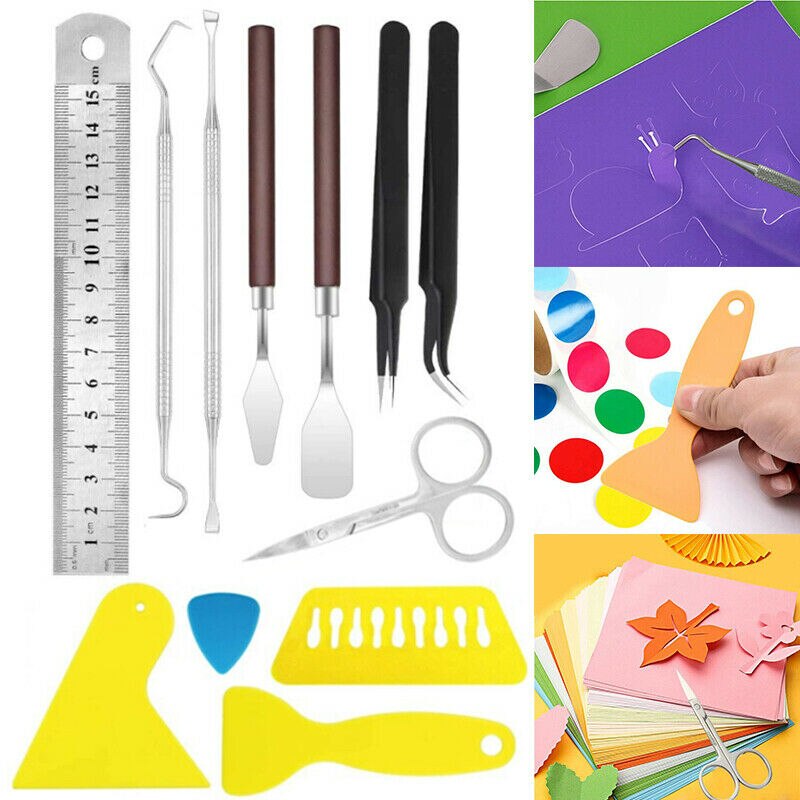 12Pcs Craft Vinyl Weeding Tools Set Basic Vinyl To... – Grandado