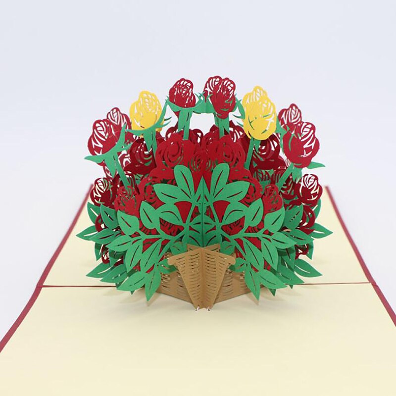 3D Pop Up Invitations Card 3D Tourist Postcard Sav... – Vicedeal