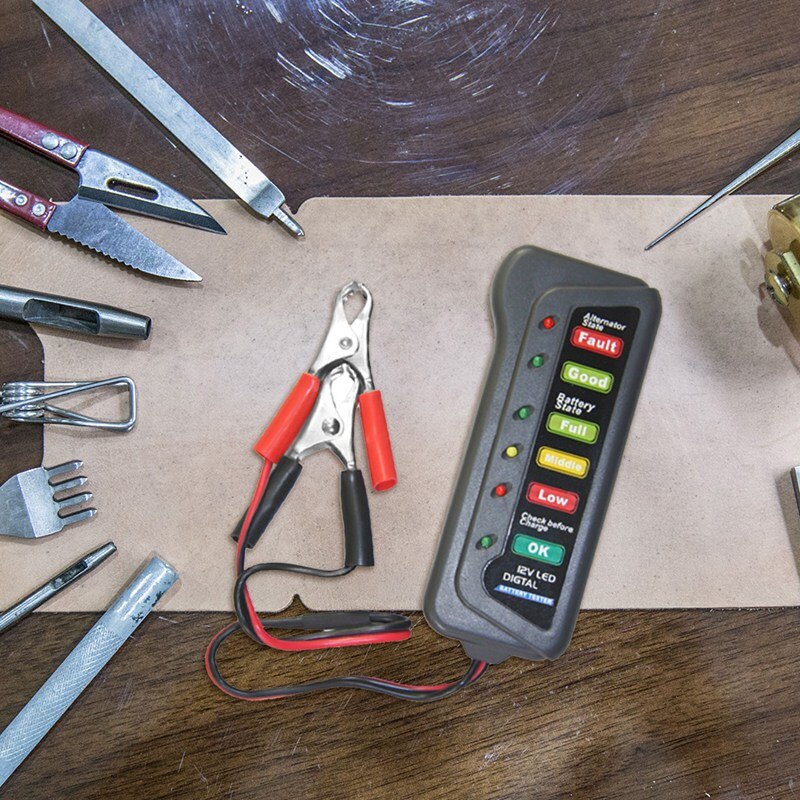 12V Car Battery Tester Digital Alternator Tester 6... – Vicedeal