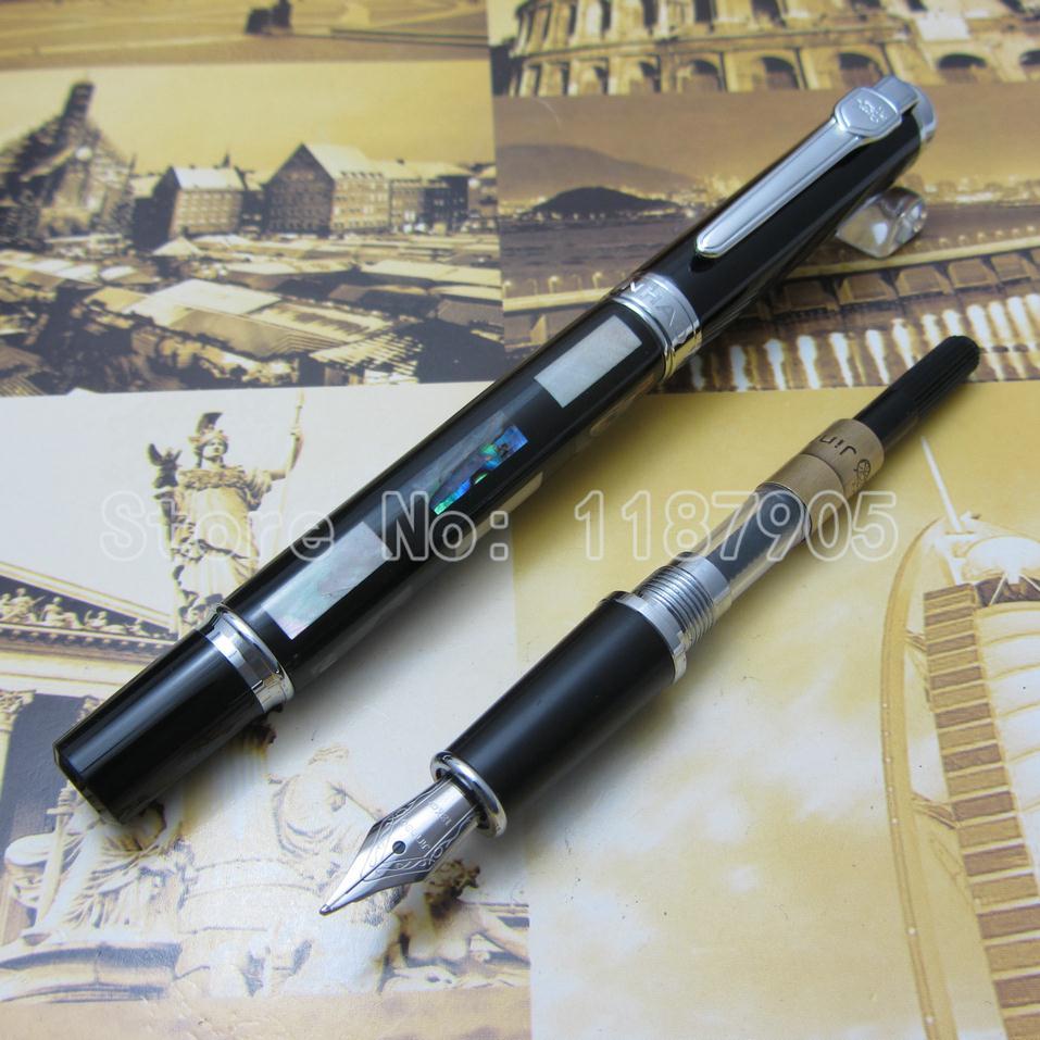 Deep Sea Bright Pearl Shell Jinhao Fountain Pen 18... – Grandado